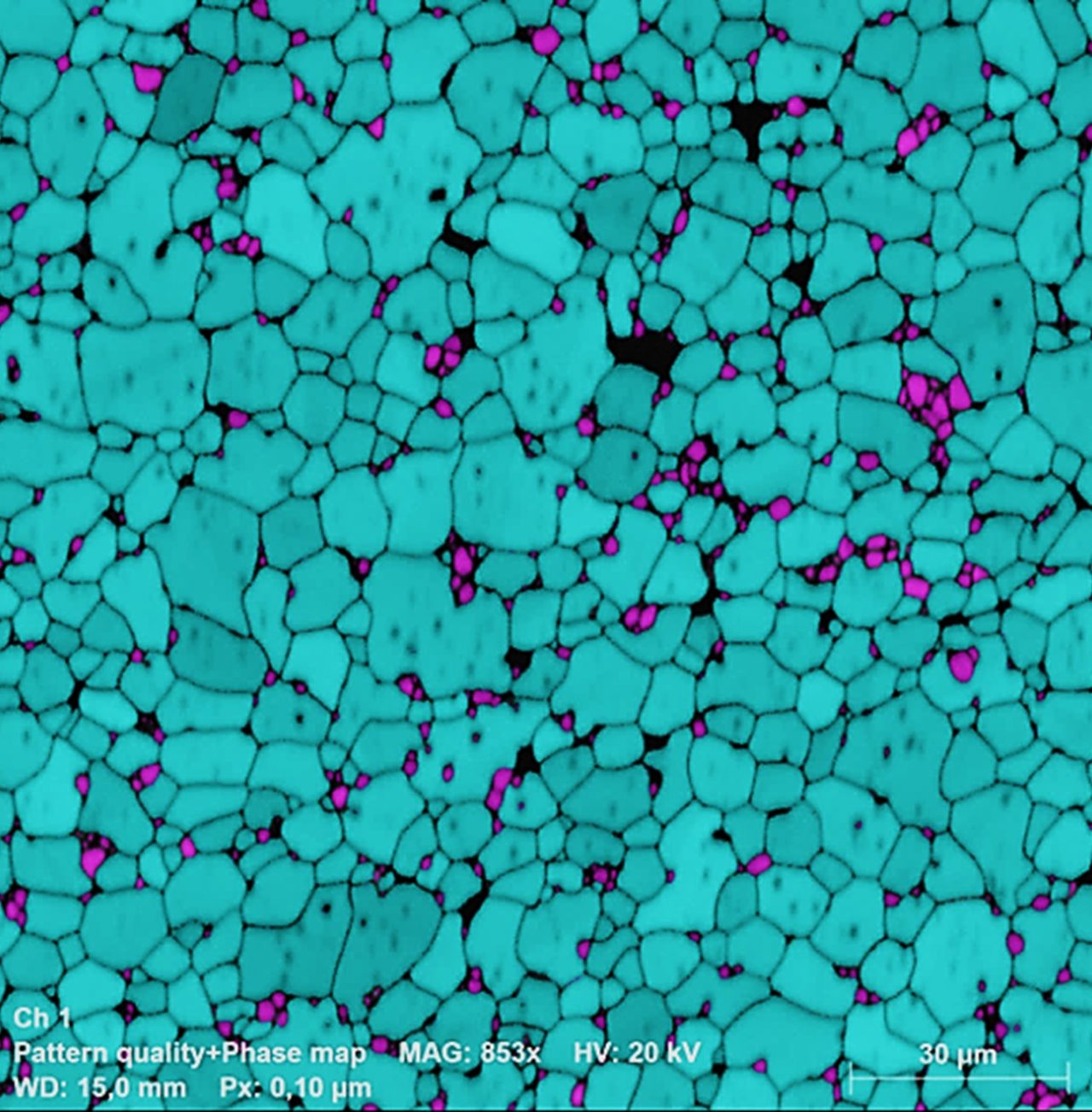 Laser Heated EBSD Metals Experiment